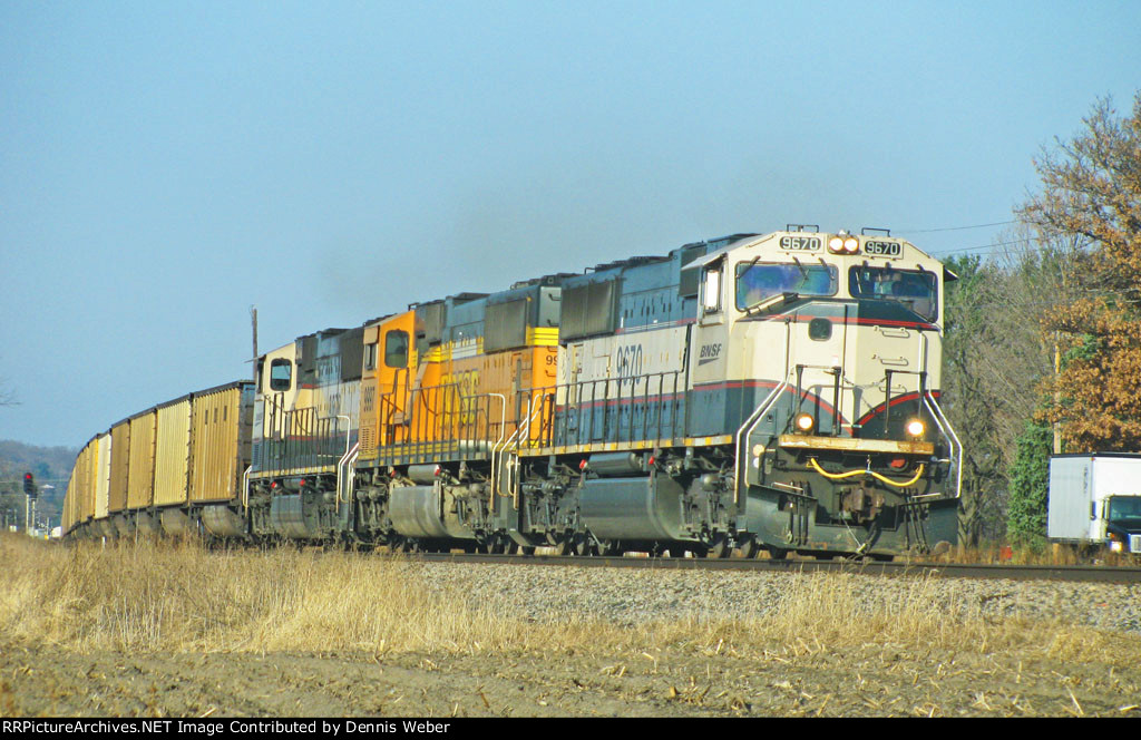 BNSF 9670, CP's Tomah Sub.
